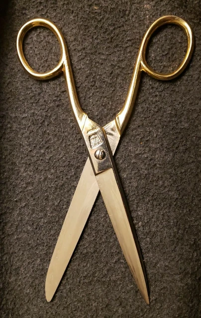 VINTAGE GERMAN SCISSORS 7” Palm Tree Logo £13.64 - PicClick UK
