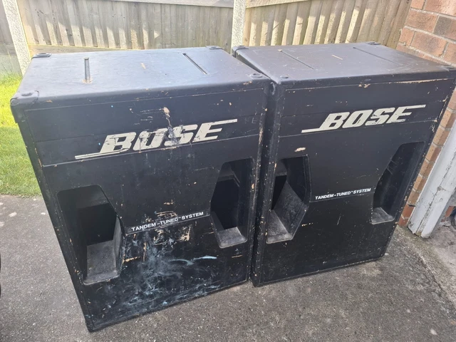BOSE 302 SUBWOOFER Bass Bins £312.72 - PicClick UK