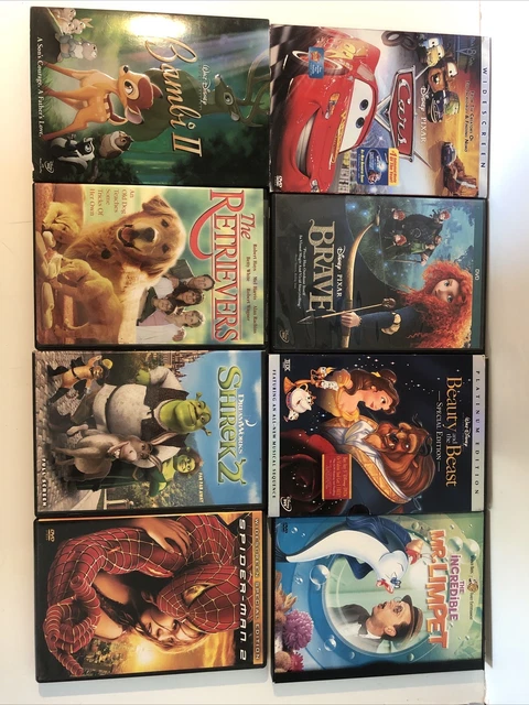LOT OF 19 Family Movie Night DVDs Kids Disney Pixar Lego & More £21.58 ...