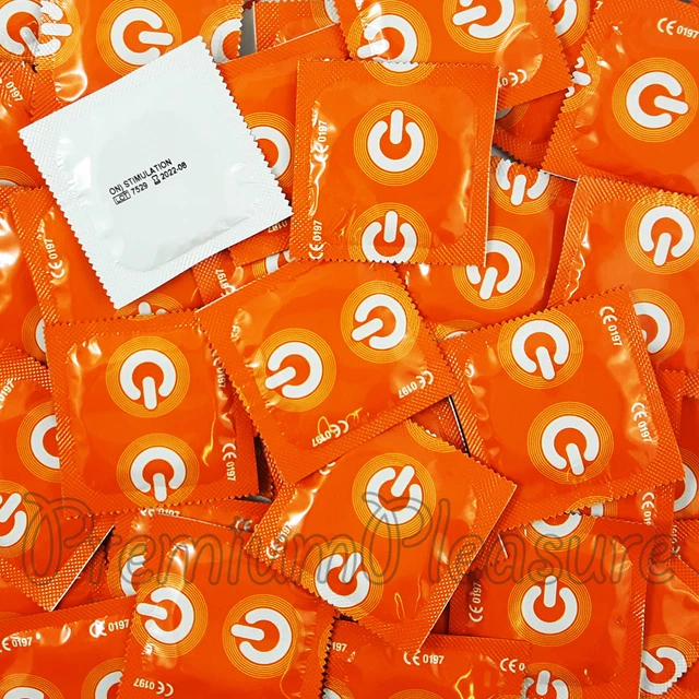 ON ESTIMULACIÓN CONDONES con Puntos Textura Estimulante Lunares Intense ...