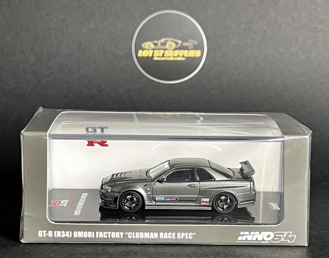 INNO64 NISSAN SKYLINE GT-R (R34) "Clubman Race Spec" Tuned by Nismo ...