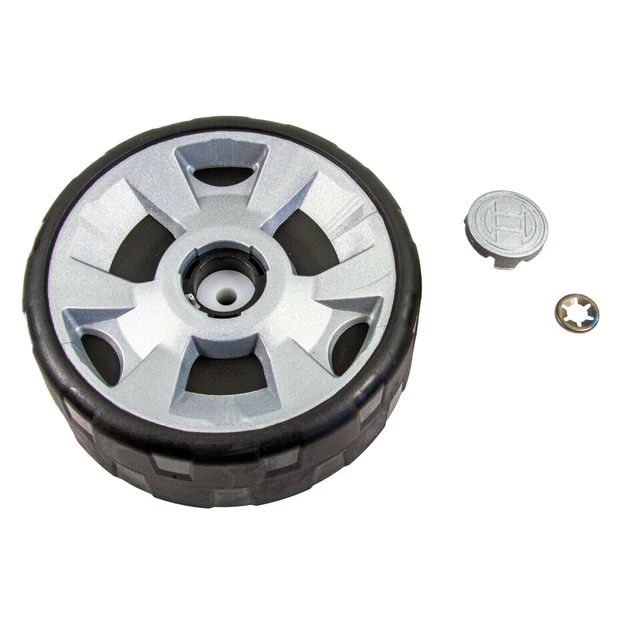 BOSCH ROTAK LAWNMOWER Rear Back Wheel GENUINE £13.95 - PicClick UK