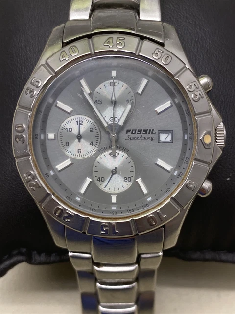 FOSSIL BLUE SPEEDWAY CH-2331, Wasserdichtigkeit: 100 Meter Armbanduhr ...