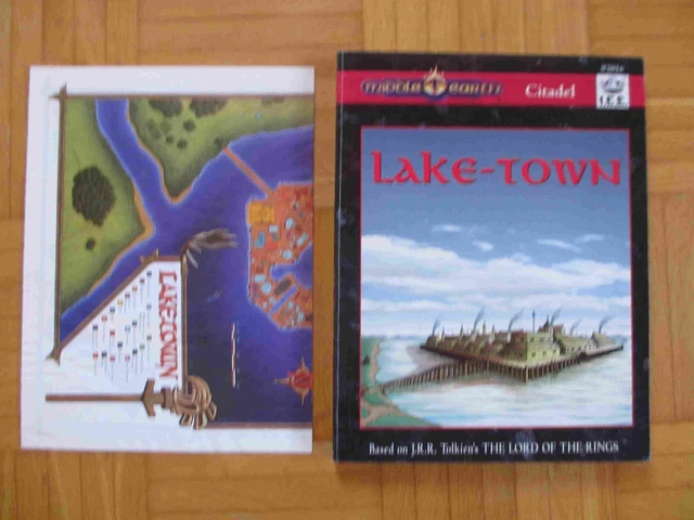 LAKE-TOWN CITADEL + Map - Middle-Earth Role Playing Game MERP ...