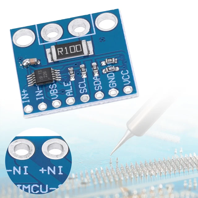 INA226 CURRENT SENSOR Power Supply Meter Module I2C IIC 36V Fit for ...