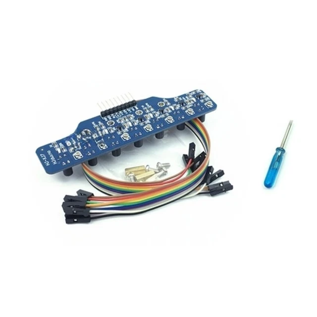 7 WAY DIGITAL Tracking Sensor Module for Robot Cars Suitable for Line ...