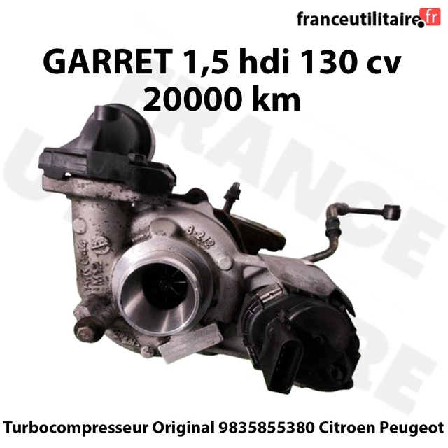 TURBOCOMPRESSEUR ORIGINAL GARRET 9835855380 Peugeot 3008 1,5 hdi 130 cv ...