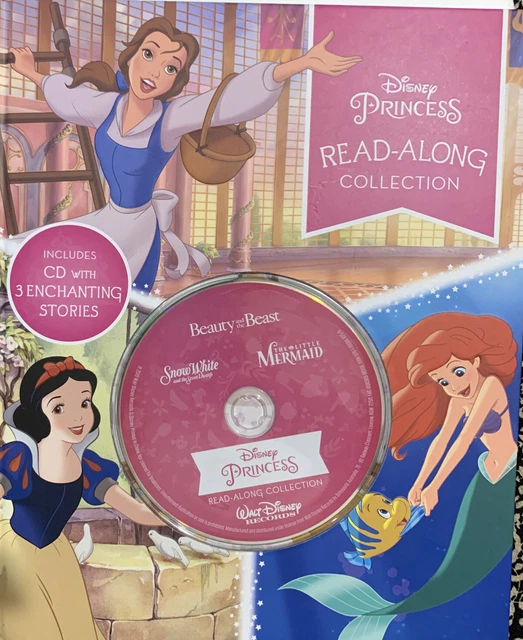DISNEY PRINCESS: READ-ALONG Book & CD:Snow White,Little Mermaid ...