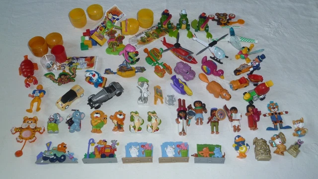 KINDER EGG SURPRISE Ferrero Plastic Collectable Rare Toys Some German ...