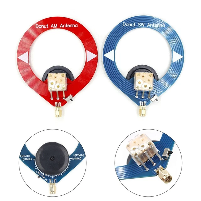 NUOVISSIMA ANTENNA SW/MW antenna loop 1/2* ricevitore DSP2 antenna ...