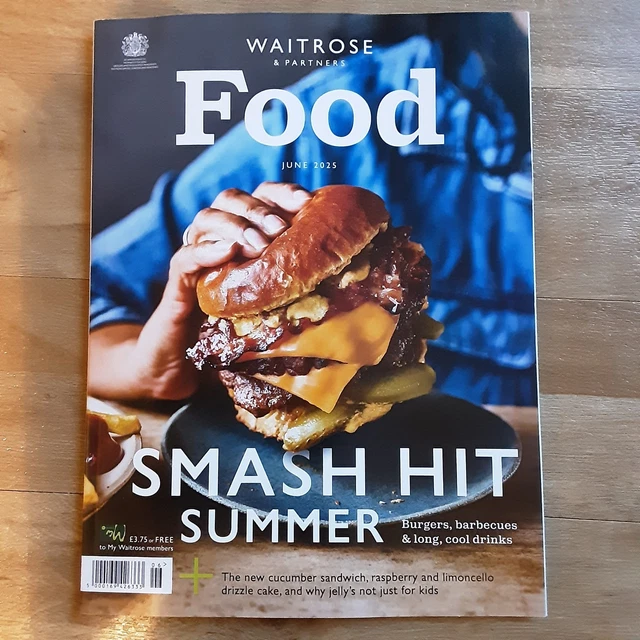 WAITROSE FOOD MAGAZINE June 2025 - Smash Hit Summer £1.75 - PicClick UK