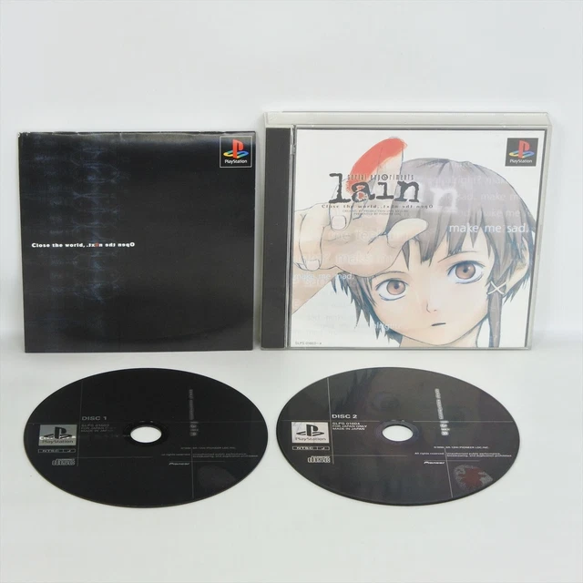 SERIAL EXPERIMENTS LAIN PS1 Playstation For JP System 1258 p1 £814.48 ...