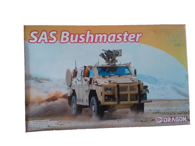 DRAGON 1:72 SAS Bushmaster MRAP Kit modellino in plastica EUR 21,02 ...