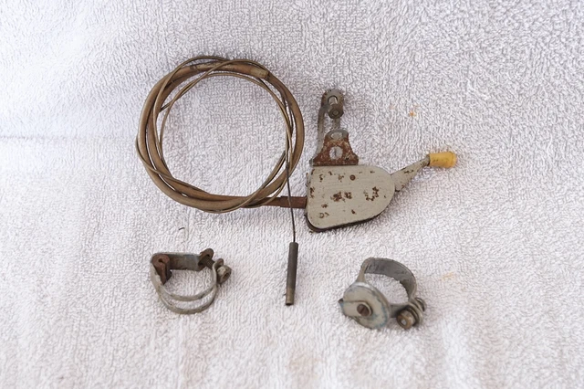 VINTAGE BICYCLE STURMEY Archer 498820 4 Speed Gear Shifter, Cable ...