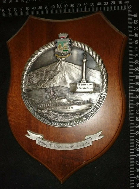 CREST FINANCE GUARD Naval Operations Section Of Messina Rare!!! £26.00 ...