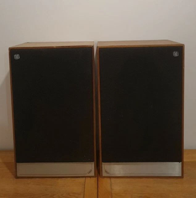 MORDAUNT SHORT PAGEANT Series 2 Hi-Fi Speakers 50 watt Pair of Vintage ...