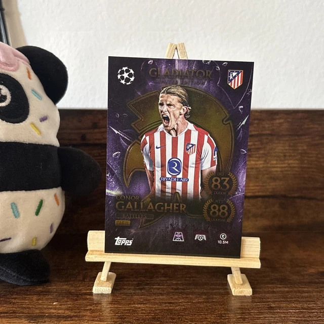 MATCH ATTAX 2025 2026 Battlers Conor Gallagher Atletico Limited Edition ...