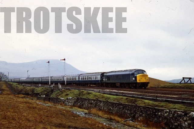 35MM SLIDE BR British Railways Diesel Loco Class 45 45142 Blea Moor ...
