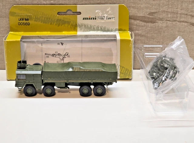 ROCO MINITANKS H0 1:87 MAN LKW 8x8 mit OVP EUR 1,99 - PicClick DE
