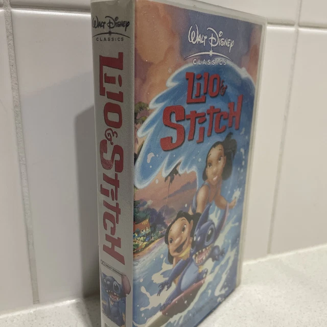 LILO & STITCH, Walt Disney VHS Tape, Vintage Video, Movie G, 2002 £1.57 ...