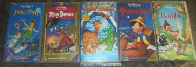 5 X ANIMATED Vhs Movies View Description For Film Titles $13.00 ...