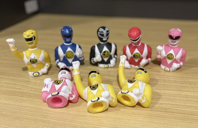 POWER RANGERS THE Movie - Finger Puppets - Hungry Jacks AUS 1995 - Full ...