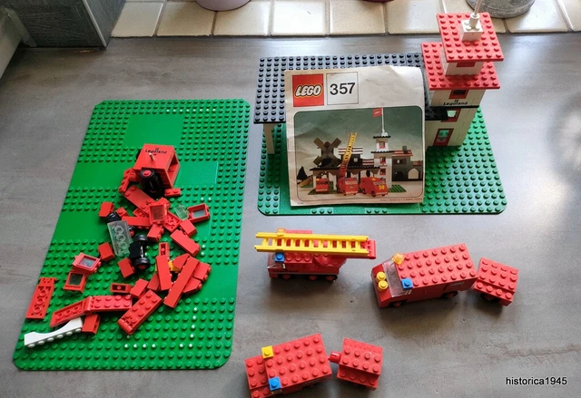 LEGO 357 VINTAGE 1972 Fire Station £30.16 - PicClick UK