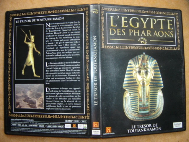 DVD L’EGYPTE DES pharaons - Le Tresor de Toutankhamon - Documentaire EUR 6,00 - PicClick FR