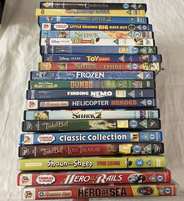 20 KIDS CHILDREN DVD Bundle Collection, Disney/Pixar, Toy Story + More ...