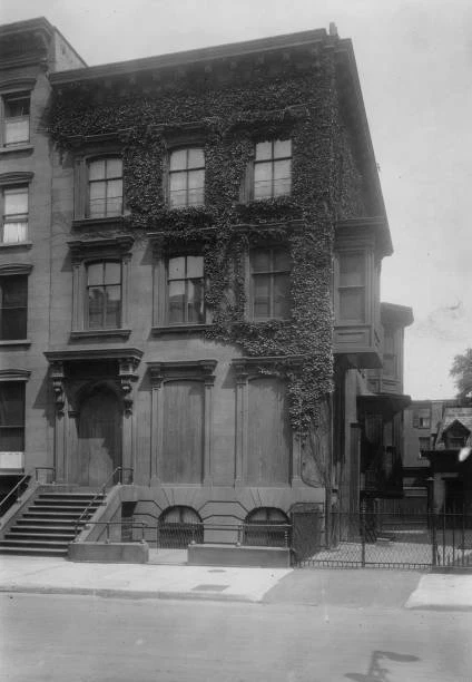 MONROE PLACE COLONEL Mortimer Ogden House to right New York 1922 Old ...
