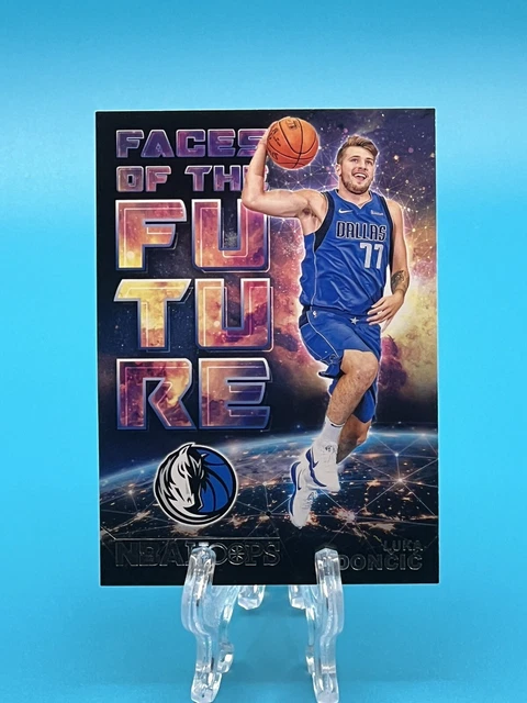 2018-19 PANINI NBA Hoops LUKA DONCIC Faces Of The Future ROOKIE RC #3 ...