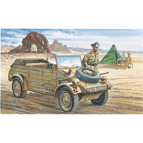 ITALERI KUBELWAGEN 312 1:35 Military Vehicle Model Kit £13.49 - PicClick UK