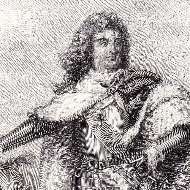 PORTRAIT XIXE MARÉCHAL Claude Louis Hector de Villars Moulins Allier ...