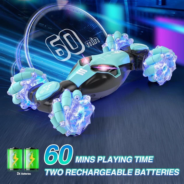 360° 4WD HAND Gesture RC Stunt Car Sensing Off-Road Remote Control ...