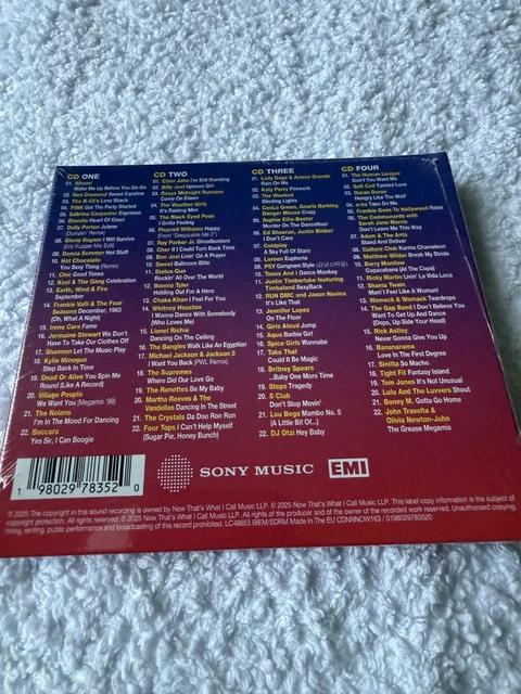 NOW THAT’S WHAT I Call The Ultimate Party - Various Acts. 2025 Cd. New ...