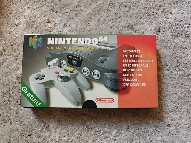 CASSETTE VHS PROMOTIONNELLE Nintendo 64 - Vf Lancement De La Console ...