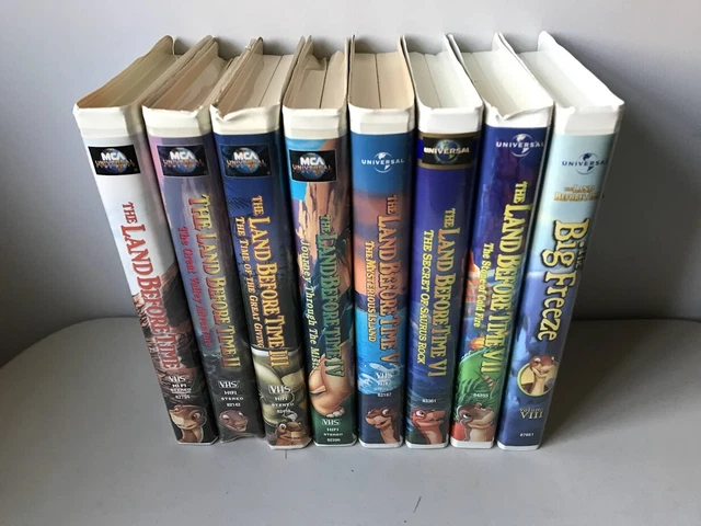 8 VINTAGE LAND Before Time VHS Video Tapes $12.43 - PicClick CA