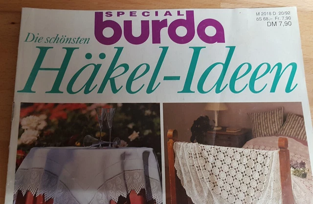 ZEITSCHRIFT BURDA SPEZIAL - Die schönsten Häkelideen - E197 EUR 7,50 ...