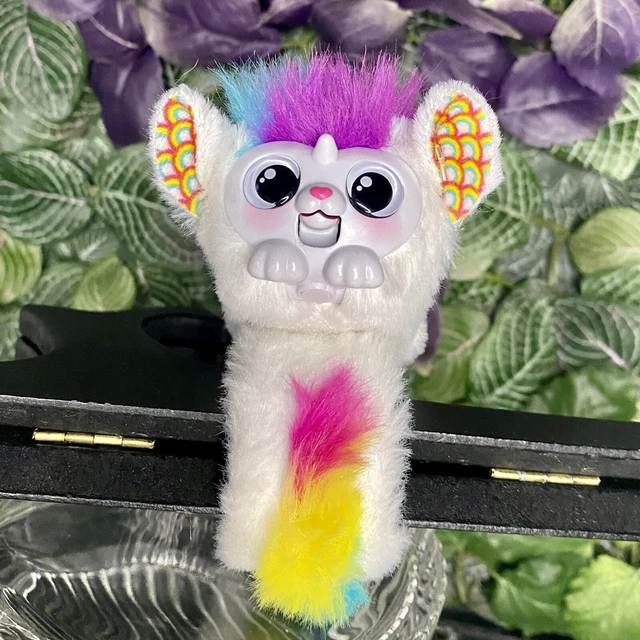 LITTLE LIVE PETS Unicorn Wrapples Una Multi Rainbow Color Slap Band HTF ...