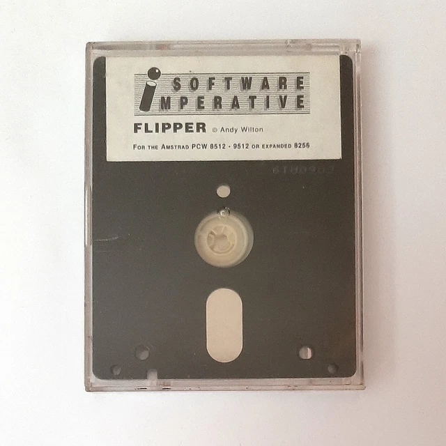 FOR AUCTION: RARE Vintage Software - 'Flipper' by Andy Wilton on 3 ...