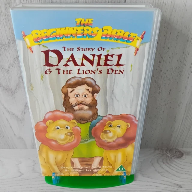 BEGINNERS BIBLE DANIEL & The Lions Den Vhs Tape - Rare Retro Movie ...
