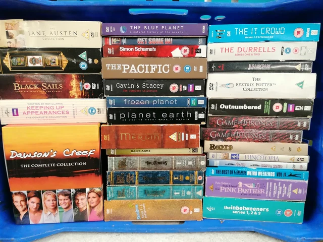 BBC ITV CHANNEL 4 SKY DVD Box Set TV Series and Movies Job Lot ...