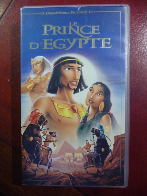 LE PRINCE D'EGYPTE un dessin animé par Dreamworks Pictures K7 VHS RARE ...
