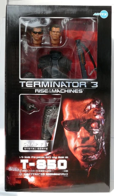T-850 1/6 Terminator 3 Rise Of The Machines Artfx Kotobukiya EUR 129,90 ...
