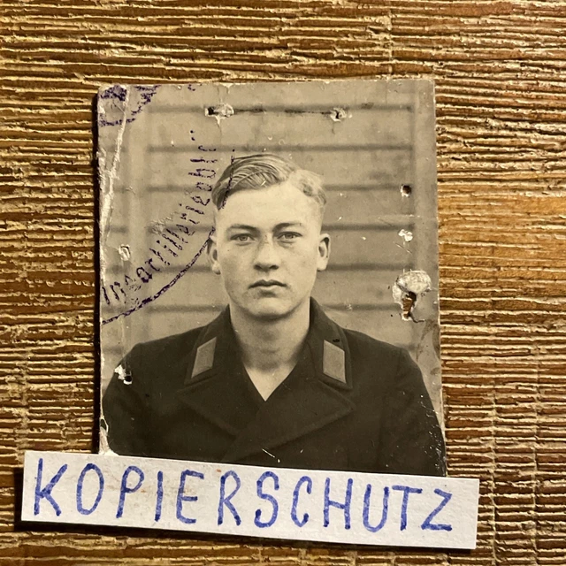 KRIEGSMARINE MATROSE PORTRÄT Original Foto (4x3,5) WW2 2.WK Deutsches ...