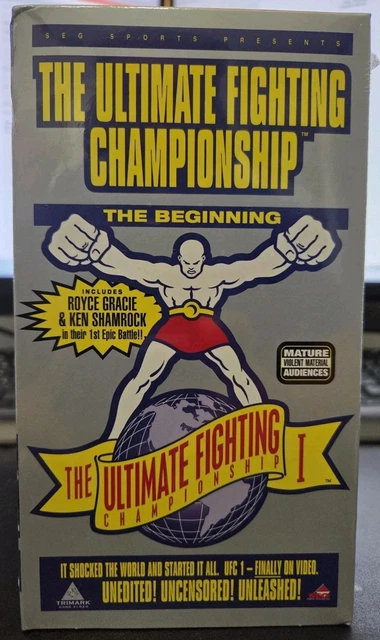THE ULTIMATE FIGHTING Championship I: The Beginning VHS UFC 1- 1994 £4. ...