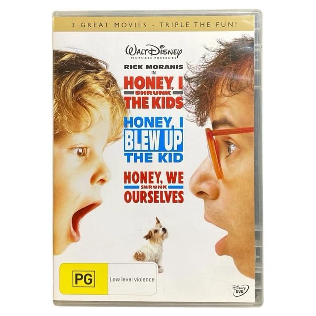 HONEY I SHRUNK the Kids Trilogy DVD Disney 3 Disc Movie Rick Moranis ...