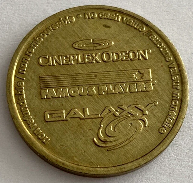 * RARE * Cineplex Odeon Famous Players Galaxy Theatre CANADA Arcade ...