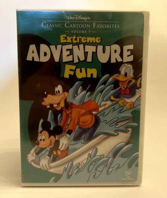 DISNEY'S CLASSIC CARTOON Vol 7 DVD Extreme Adventure Fun SCELLÉ ...