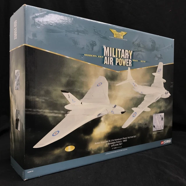 CORGI AVIATION ARCHIVE Avro Vulcan B2 Handley Page Victor AA99134 Boxed ...